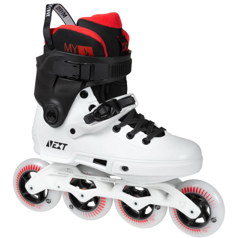 Next Black/White 90mm - Free Skates - Skeeleren en Skaten